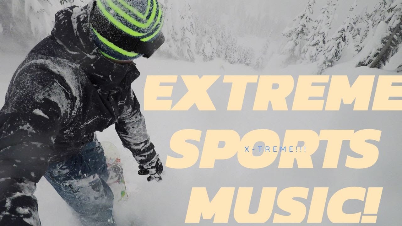 Energetic Electronic Background Music with Extreme Sports Videos ...