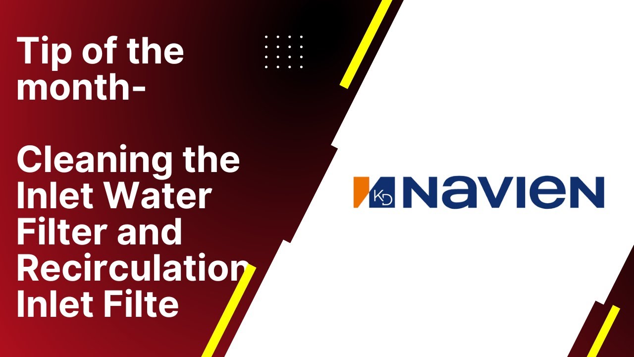 Tip of the month Cleaning the Inlet Water Filter and Recirculation ...