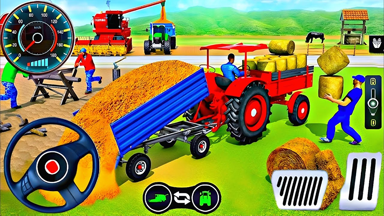 Modern Tractor Farming Driving Simulator - New Tractor Games - Android ...