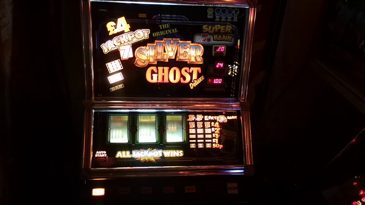 Jpm SilverGhost 10p Play £4 token jackpot Retro Fruit Machine - YouTube