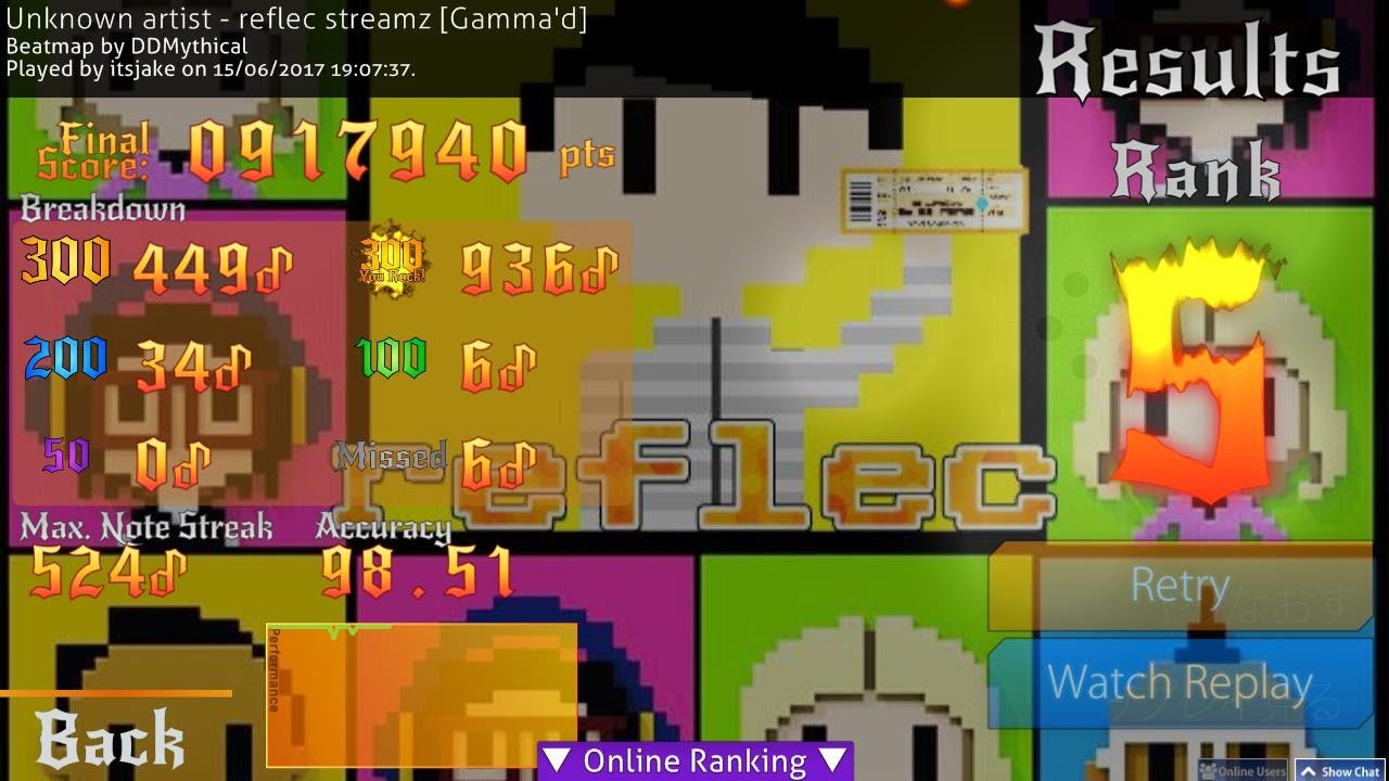 {itsjake} Reflec Streamz (Gamma'd) [98.51%] - YouTube