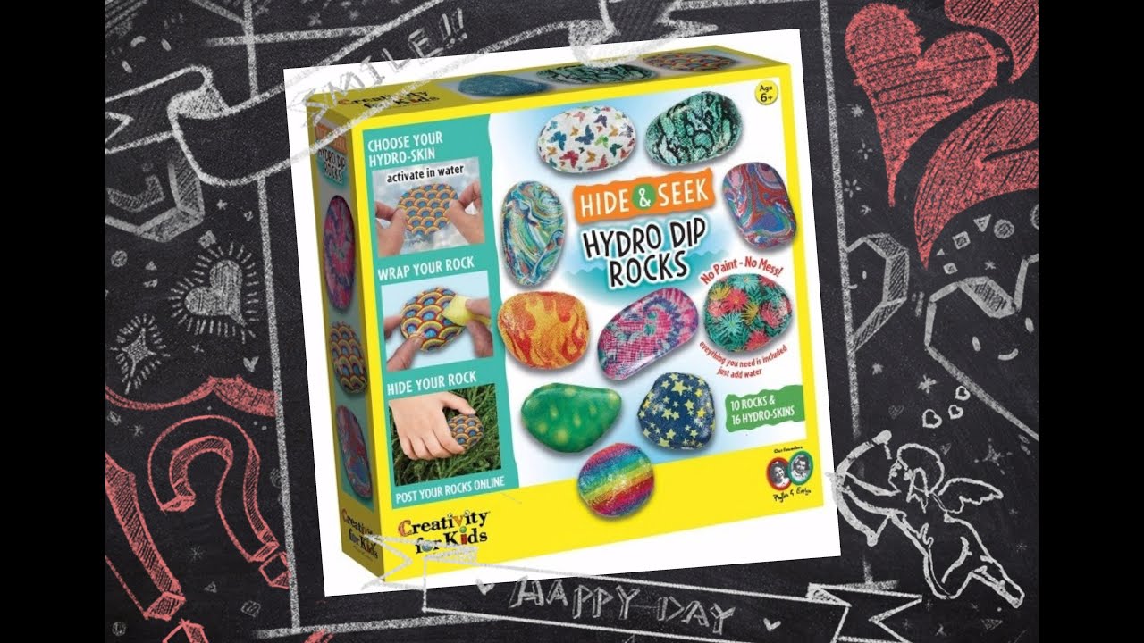 How to: Hydro Dip Rocks - YouTube