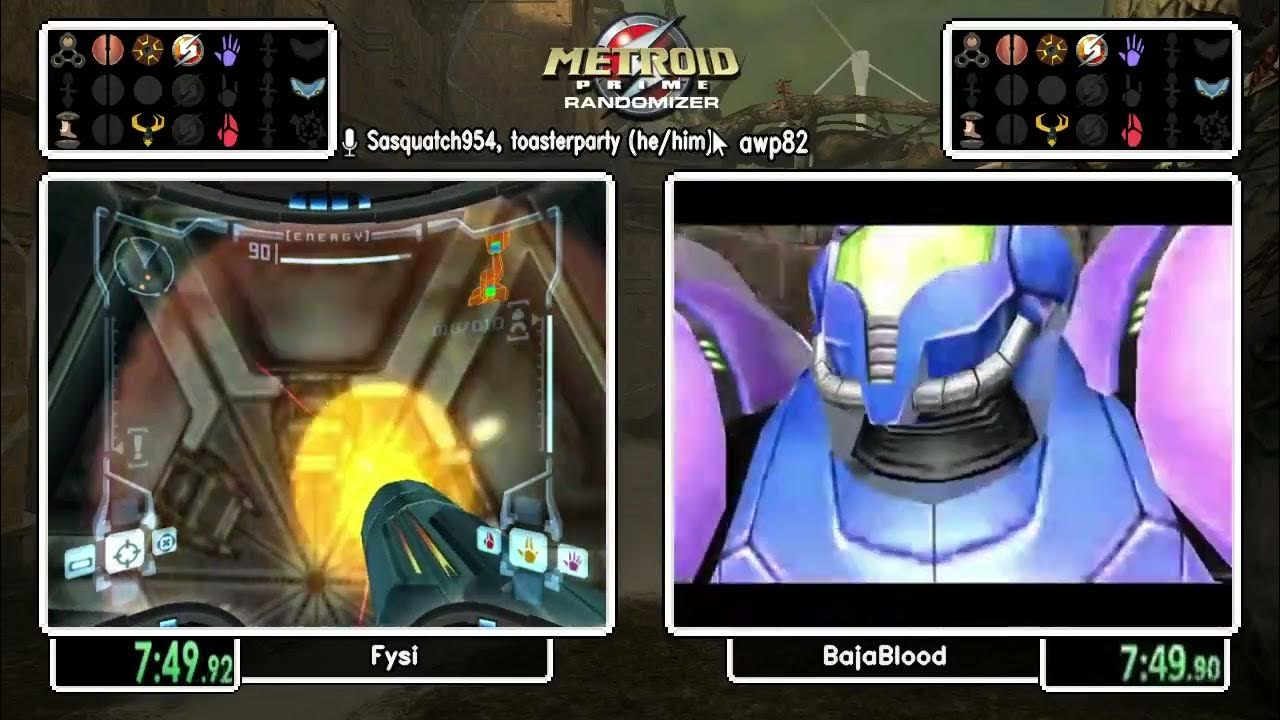 BlackWingedGamer vs MrPitt. Metroid Prime 2: Echoes Randomizer Weekly Race - YouTube