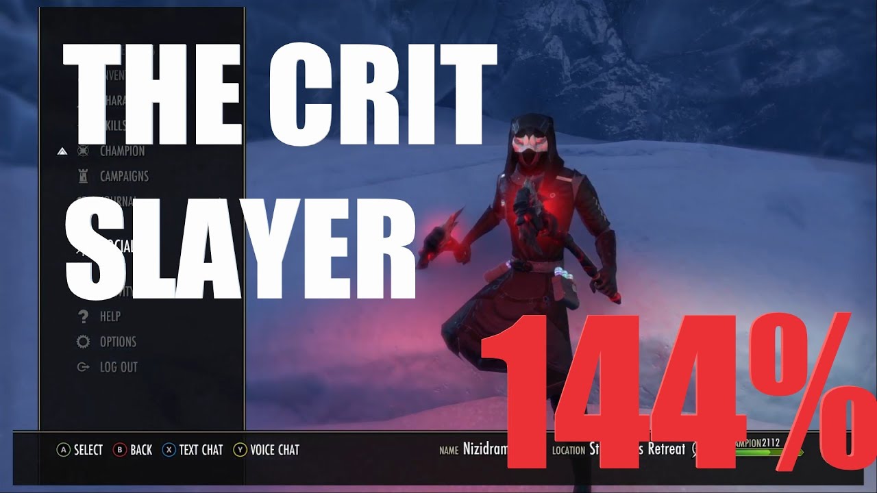 ESO How Much Crit??? 144% Crit Slayer Build One Bar Nightblade Gank ...