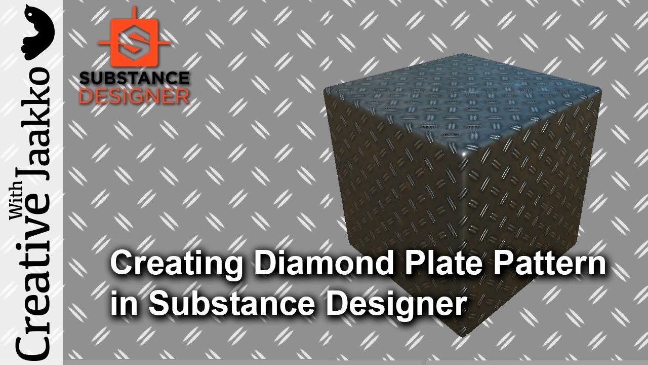 Diamond Plate in Substance Designer - YouTube