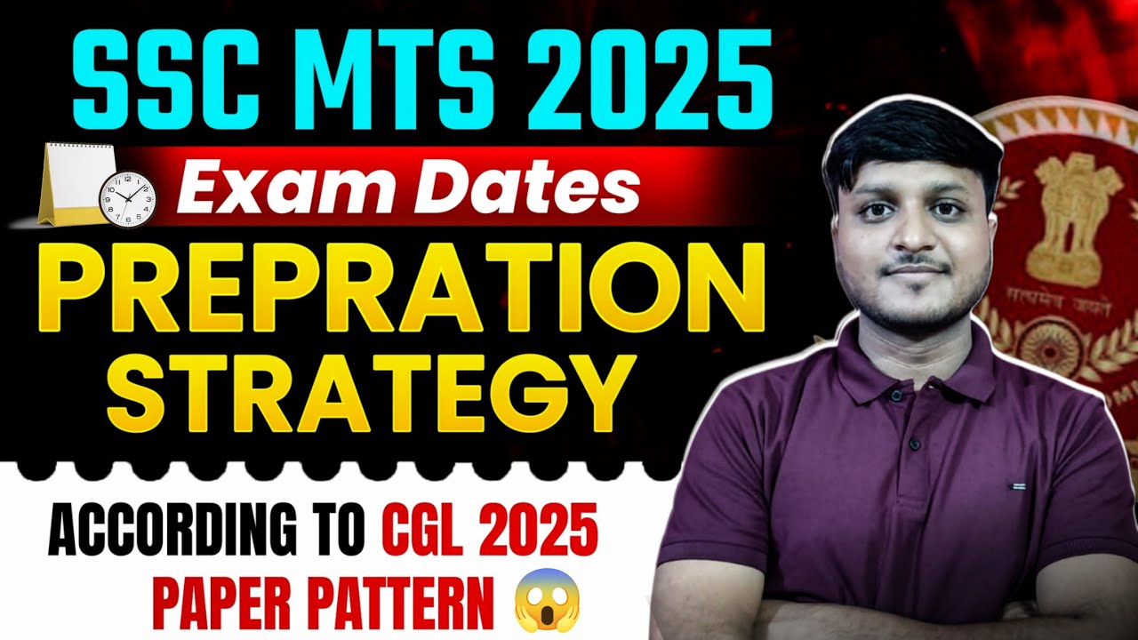 SSC MTS 2025 Preparation Strategy | CGL 2025 Paper Pattern Analysis ...