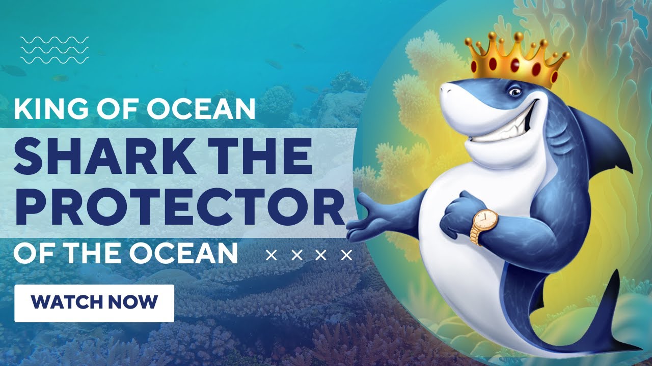 Shark the Protector of the Ocean - First English Informative story # ...