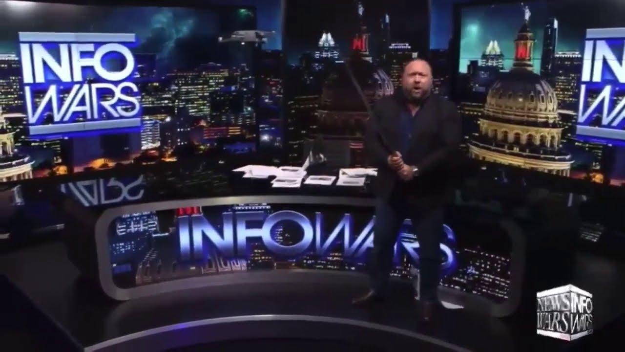 Alex Jones VS drone - YouTube