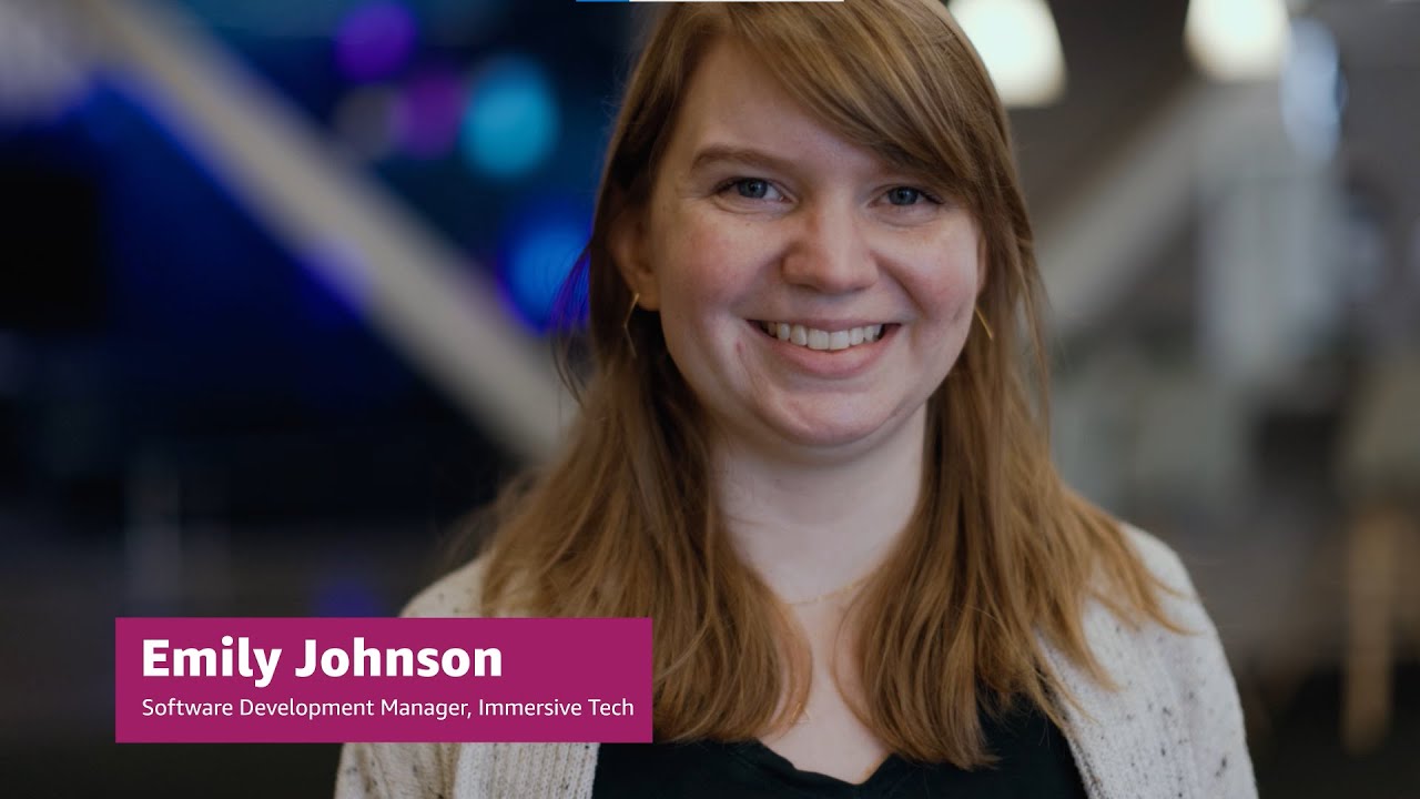 Software Development at AWS - Meet Emily, Software Development Manager, Immersive Tech - YouTube