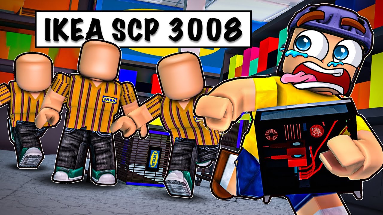 Jeffy is LOCKED with IKEA SCP 3008 in Roblox! - YouTube