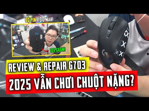 REVIEW G703: VÌ SAO CHUỘT NẶNG NHƯ CỤC GẠCH VẪN CÓ CHỖ ĐỨNG TRONG MẮT NGƯỜI CHƠI PUBG? Nam Art