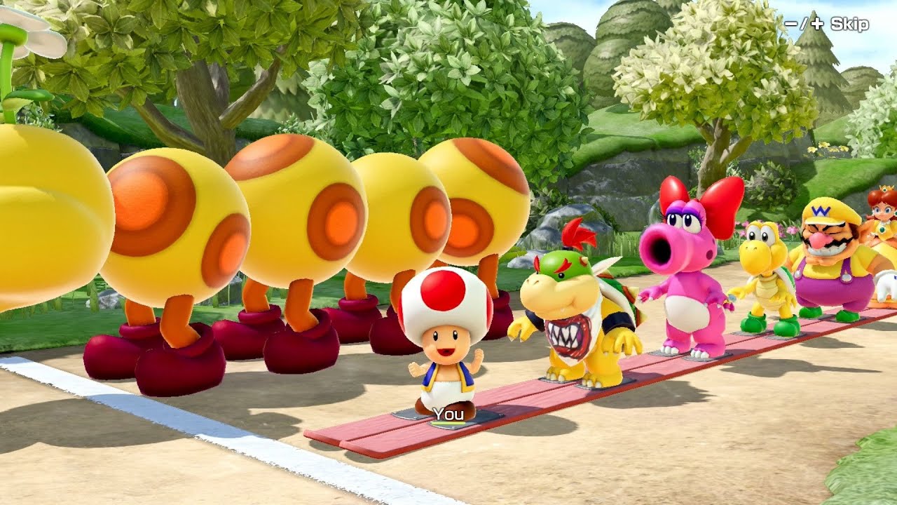 Super Mario Party Jamboree // Full Game Walkthrough (Bowser Kaboom ...