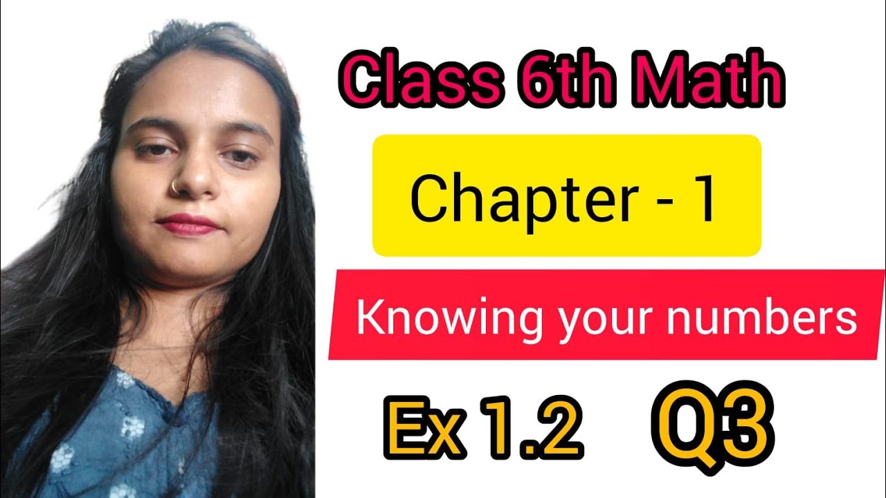 Q3 Ex - 1.2 Ch 1 Class 6th Math | Fractions | @math with sapna 6th class | Yamuna vihar - YouTube