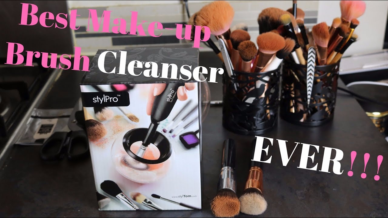 Best way to Wash Your Brush|| STYLPRO Brush Cleanser - YouTube