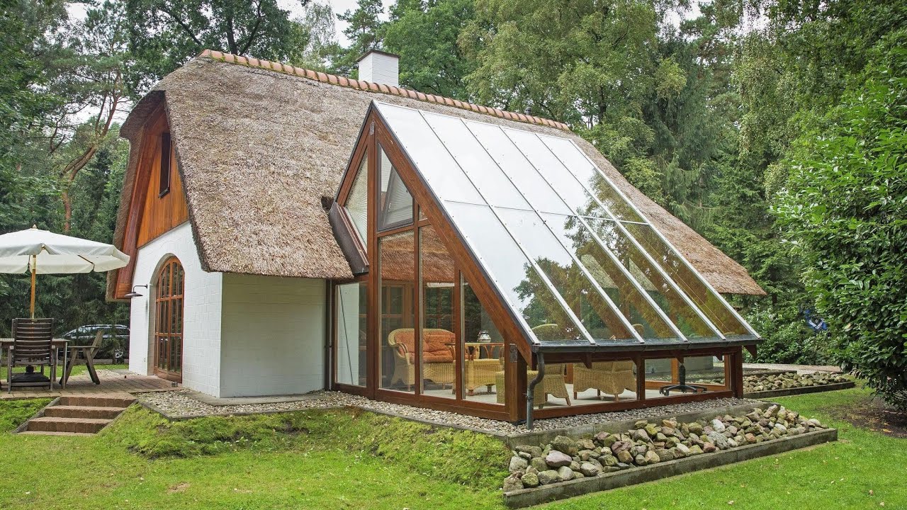 Exclusive holiday home in Uelsen with conservatory, Germany - YouTube