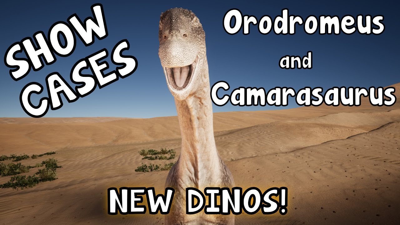 The Isle: NEW DINOS! CAMARASAURUS + ORODROMUES SHOW CASE! {Ep.218 ...