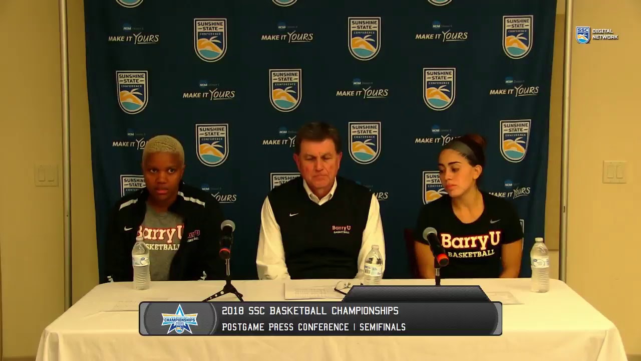 2018 Sunshine State Conference Basketball Championships | Postgame ...