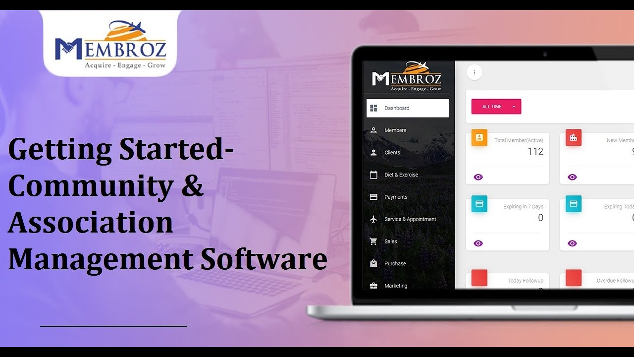 Let's take a quick tour of our Membroz Community & Association Software ...