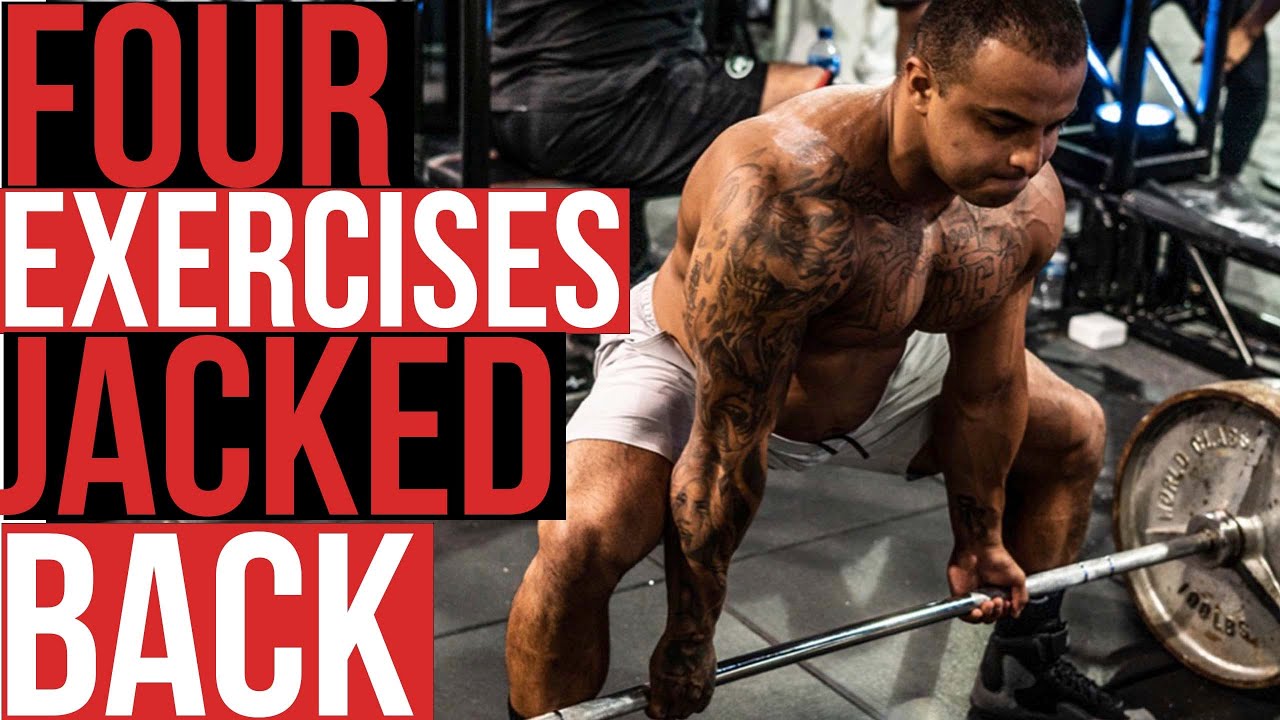 4 Exercises To Build a Thick Back Using Bands (Accommodating Resistance ...