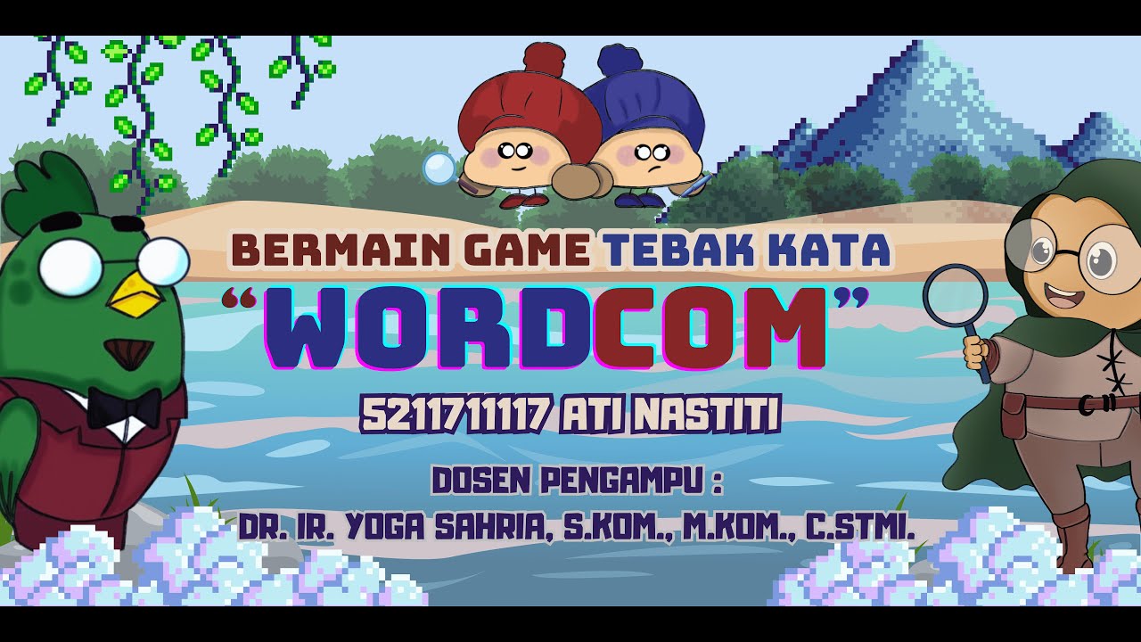 WORDCOM : GAME MENEBAK KATA - YouTube