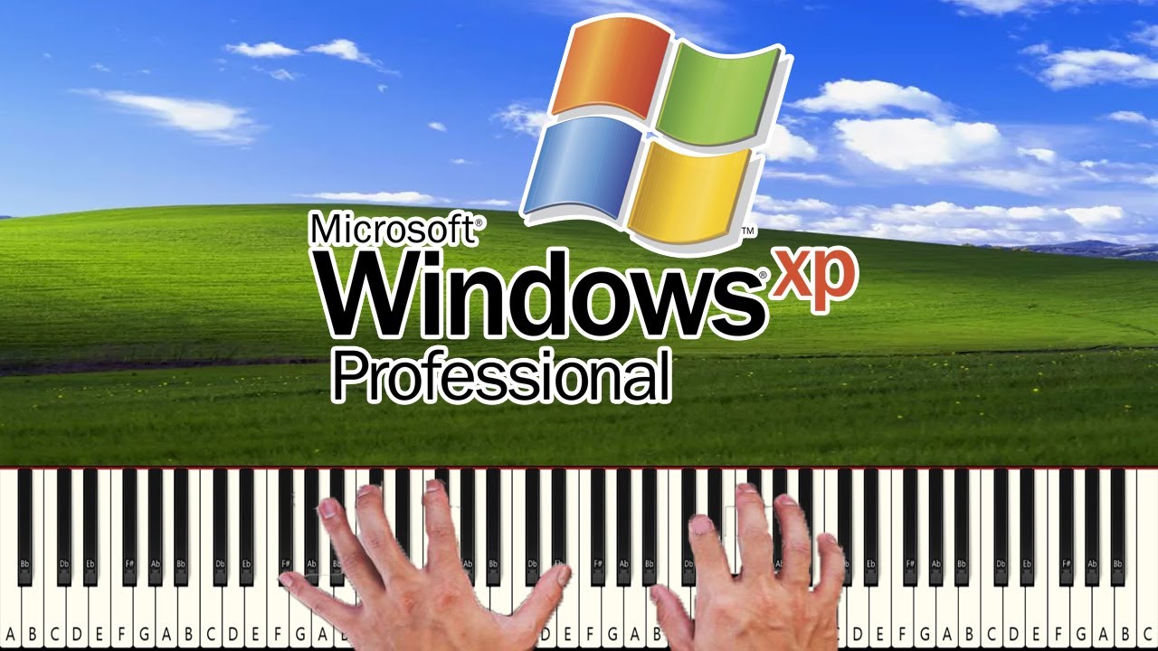 Windows Startup Sound - PIANO TUTORIAL - YouTube