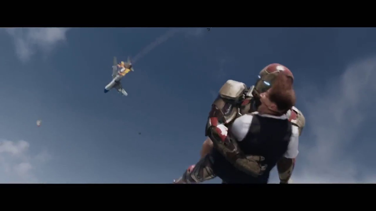 VFX Breakdown | Iron Man Plane Rescue | Iron Man 3 - YouTube