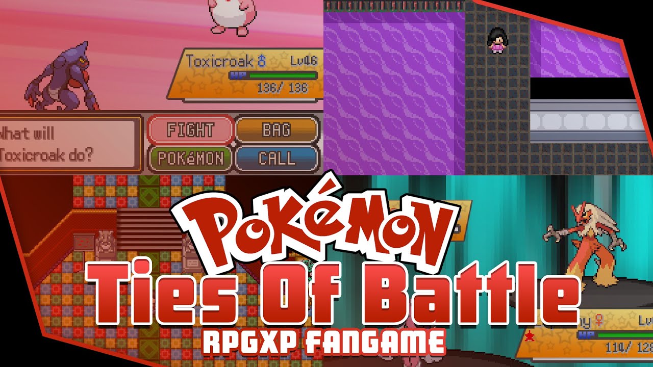 Pokemon RPGXP Fan-Game With Exp Share, New Starters, New Characters ...
