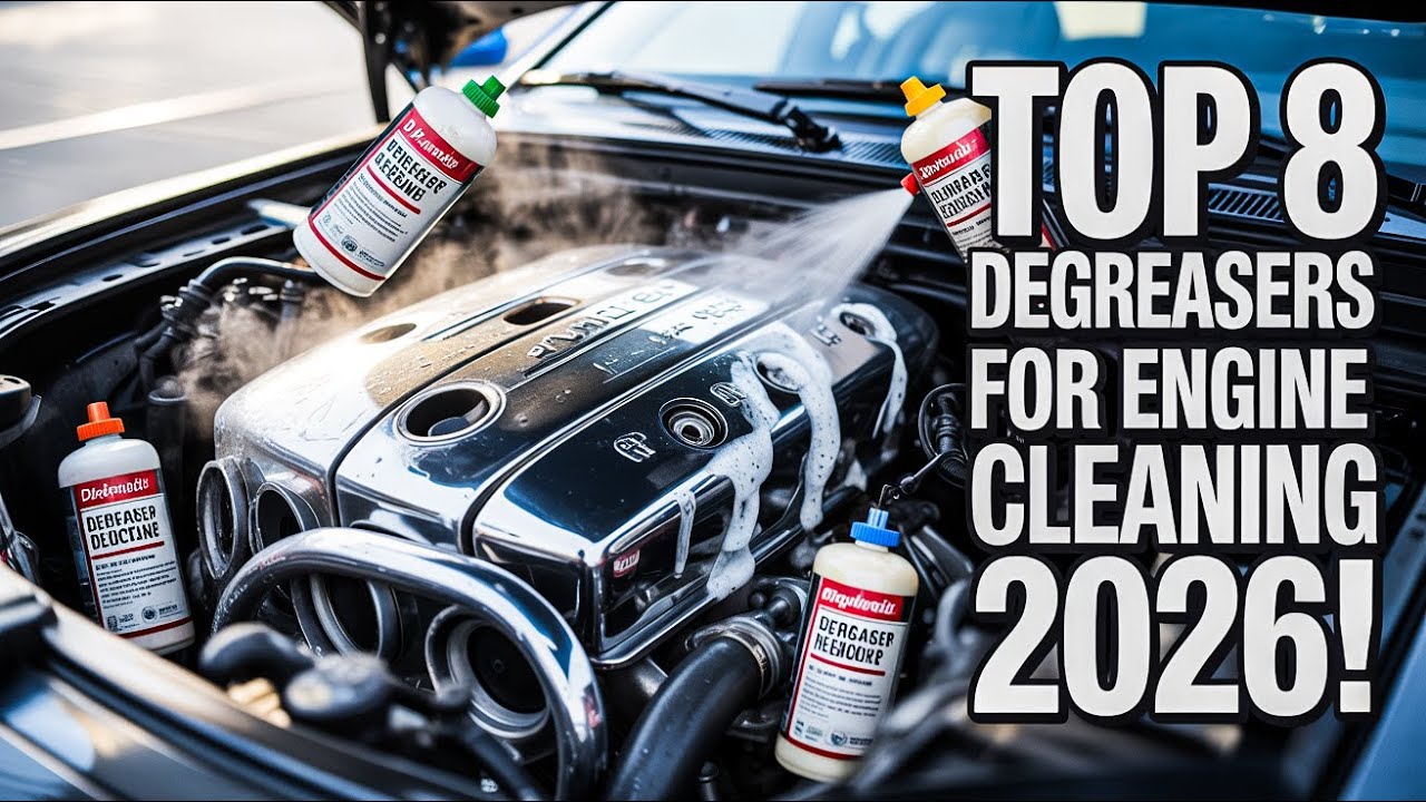 Top 8 Best Degreaser For Engine Cleaning 2026! - YouTube