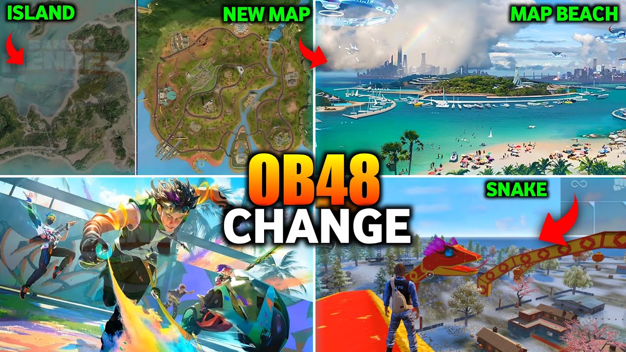 NEW MAP OB48 UPCOMING UPDATE🔥 -para SAMSUNG,A3,A5,A6,A7,J2,J5,J7,S5,S6 ...