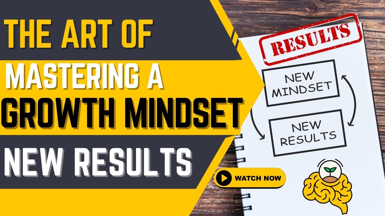 The Art of Mastering A Growth Mindset in 5 Steps (Positive Mindset) # ...