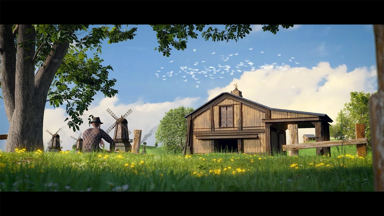 Western Paradise - Animation made in Blender - YouTube