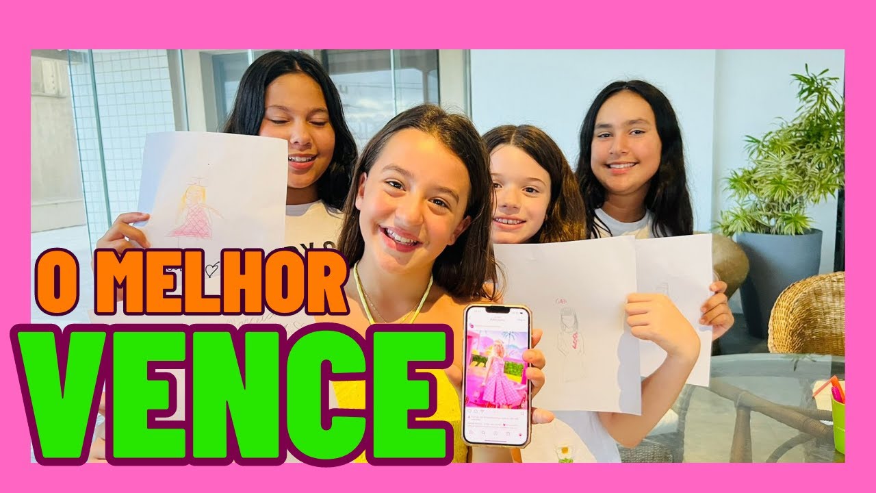 Quem Fizer O Melhor Desenho Da Barbie Vence Whoever Does The Best
