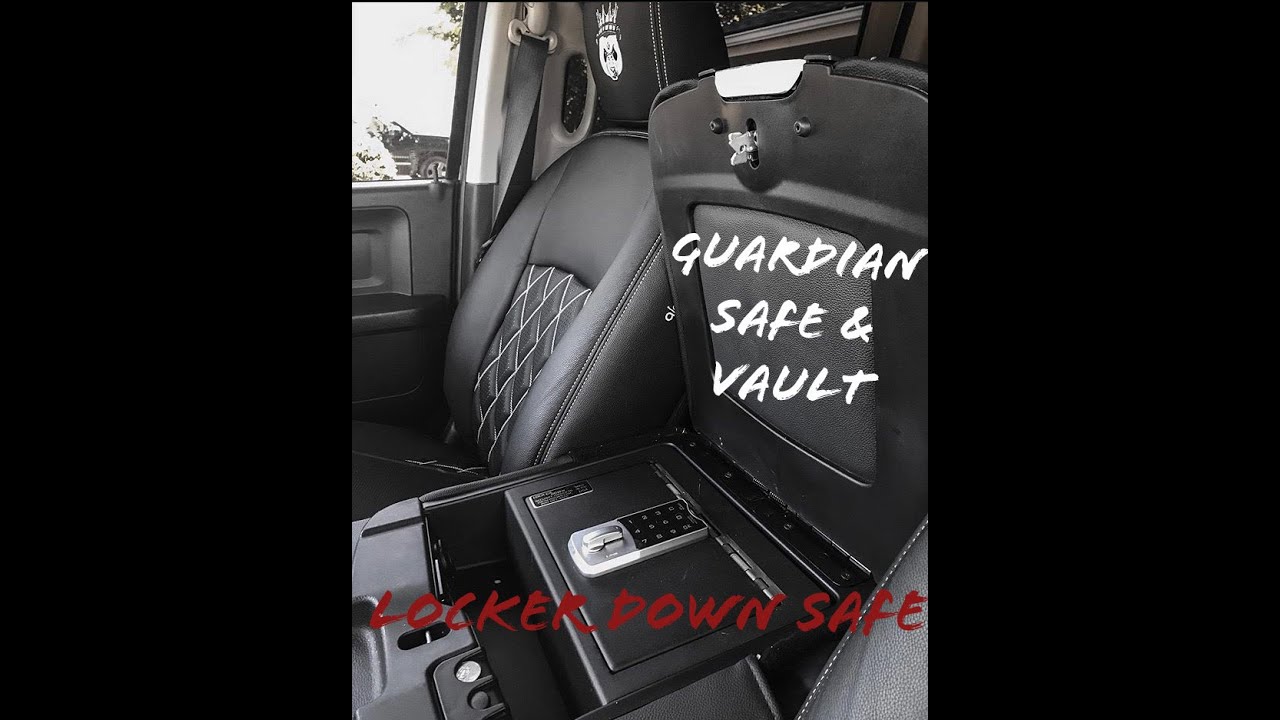 Locker Down Truck Safe from Guardian Safe and Vault Install - YouTube