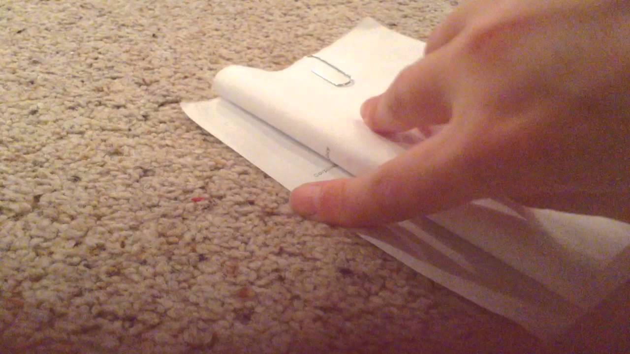 CONNECTING PAPERCLIPS WITH PAPER - YouTube