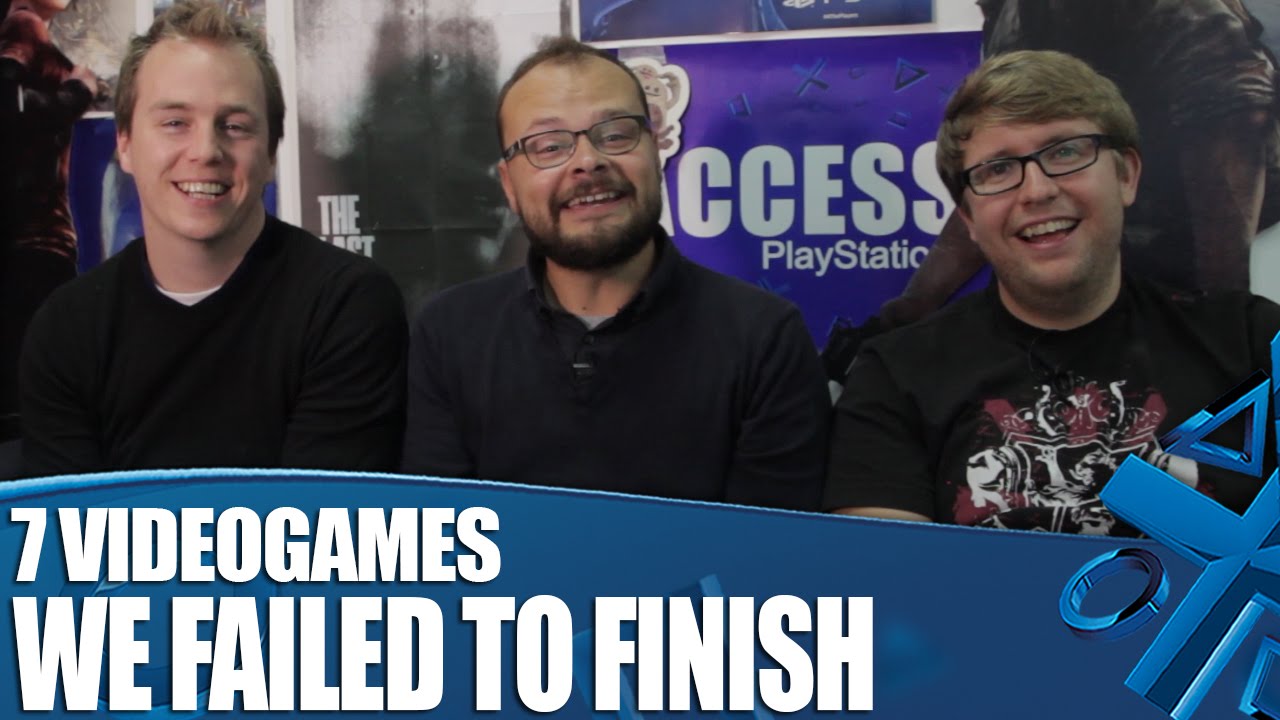 7 Videogames We Failed To Finish (And Still Feel Guilty About) - YouTube
