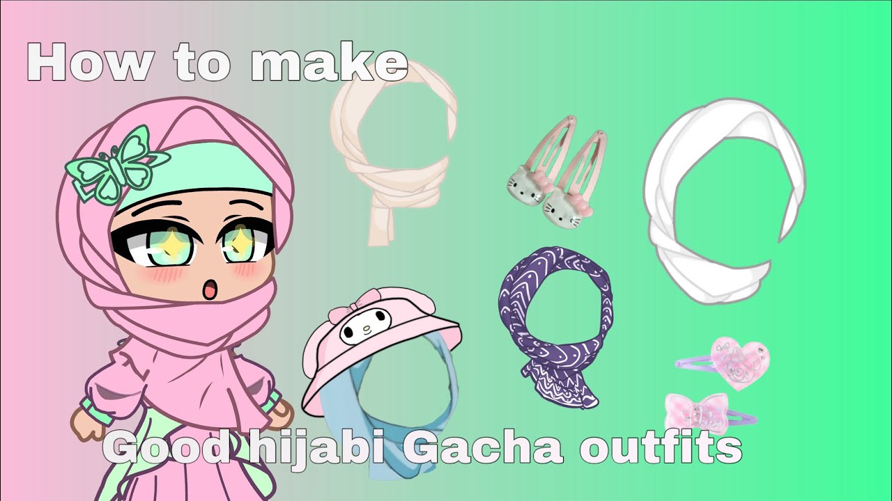 How to make good hijabi outfits in Gacha Club! | Gacha Muslim 🕋 ...