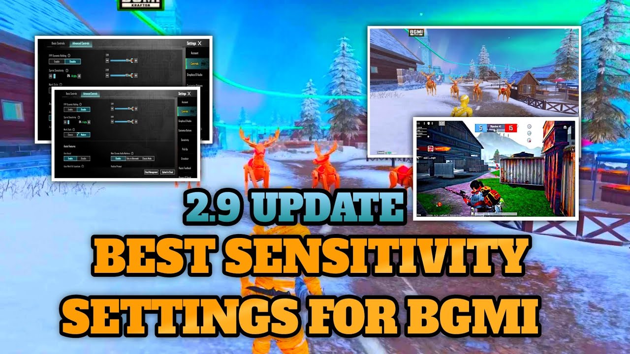 NEW UPDATE 2.9.0 !! BEST SENSITIVITY CODE + CONTROL SETTINGS PUBG ...