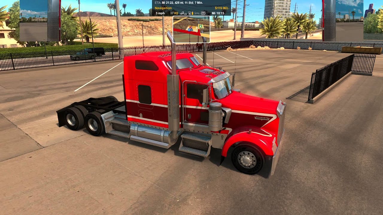 ATS - Original Motorsound, CAT C15 King of the Hill 625PS - YouTube