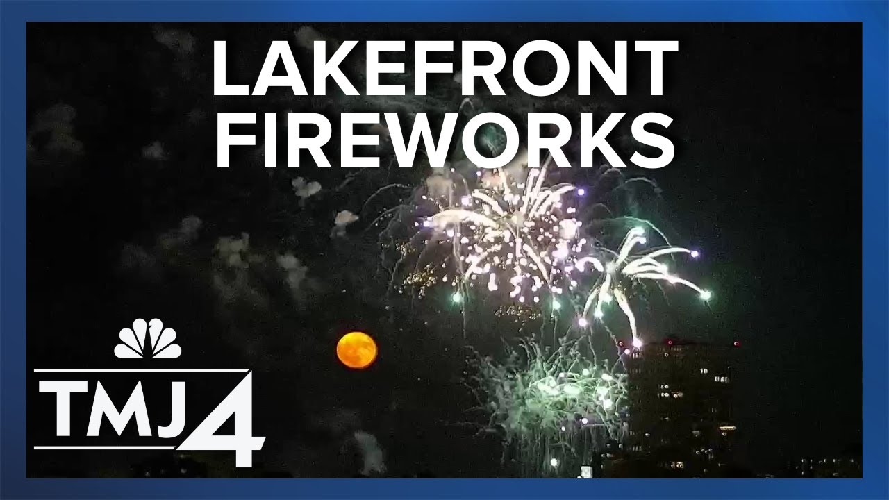 Thousands watch Milwaukee's lakefront fireworks - YouTube