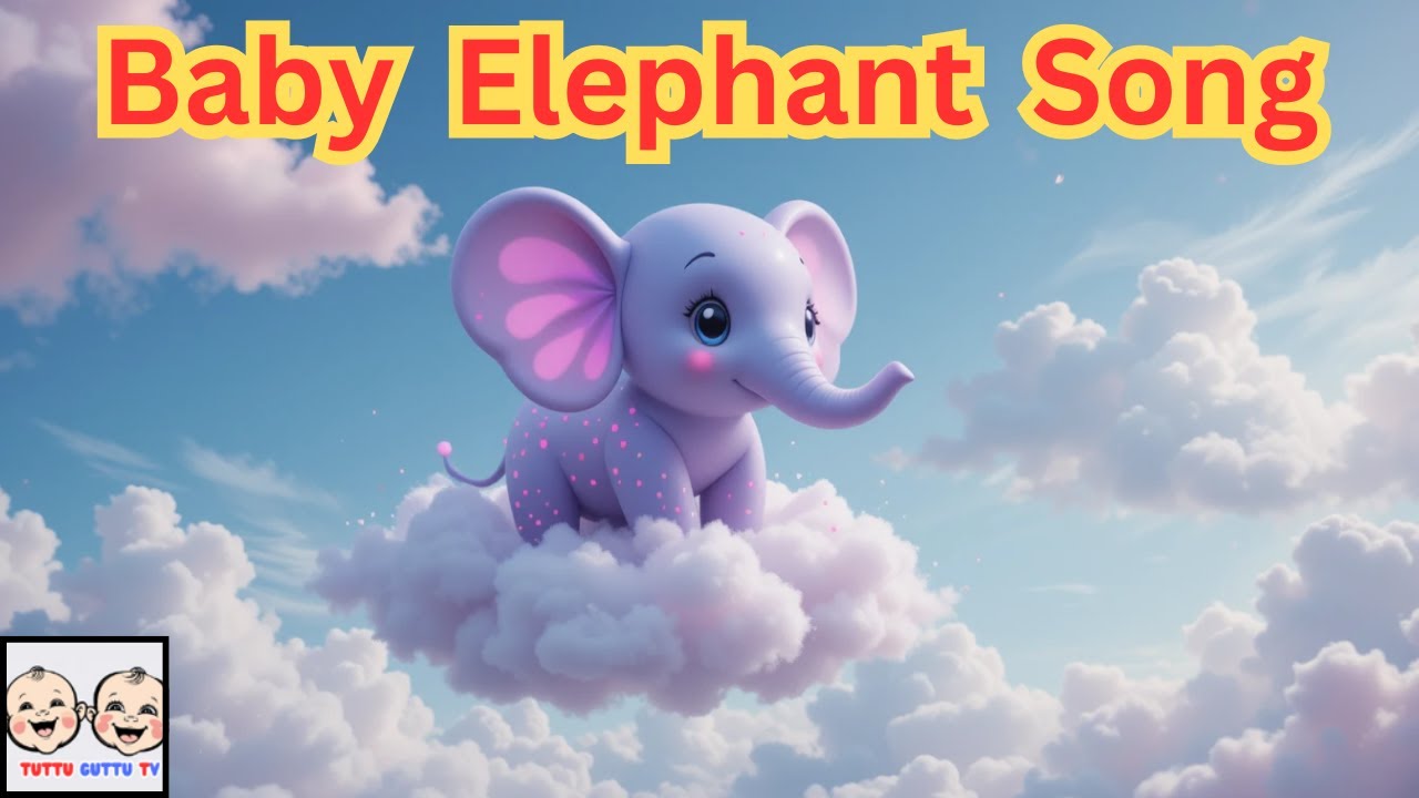 Baby Elephant Song|Colorful Elephant song |Cute Elephant song for kids ...