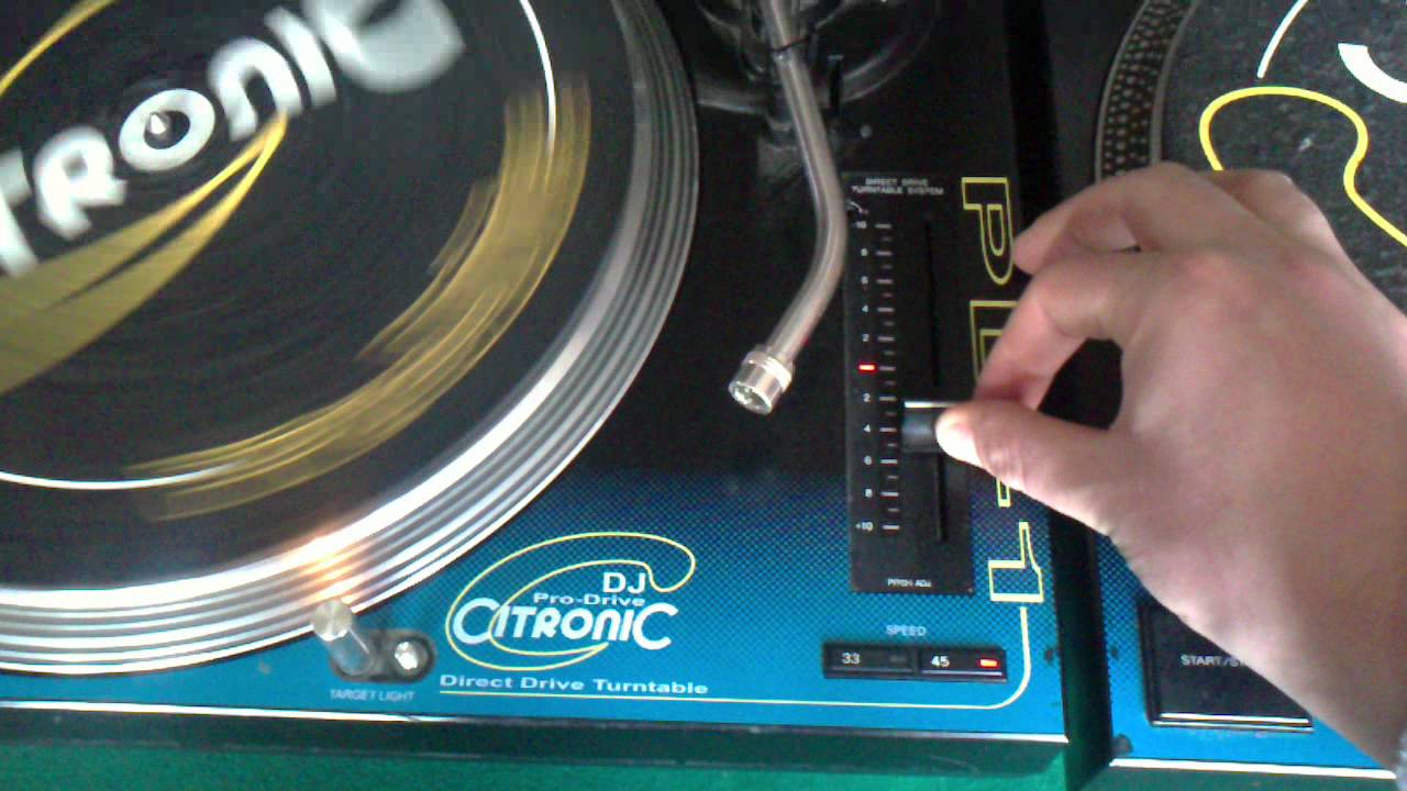 x2 Citronic PD1 Decks (Mrk I) - YouTube