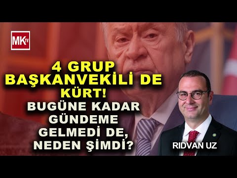 BAHÇELİ NE OLDU DA BİR KÜRT BİR ALEVİ YARDIMCI OLSUN DEDİ!? İyi Partili Rıdvan Uz'u Dinleyin!