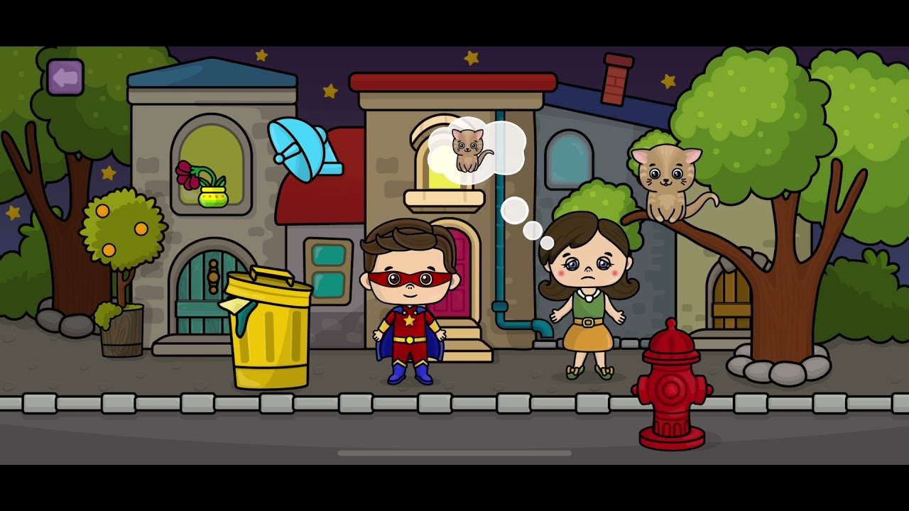 Superhero game. Save the girl for kids - YouTube