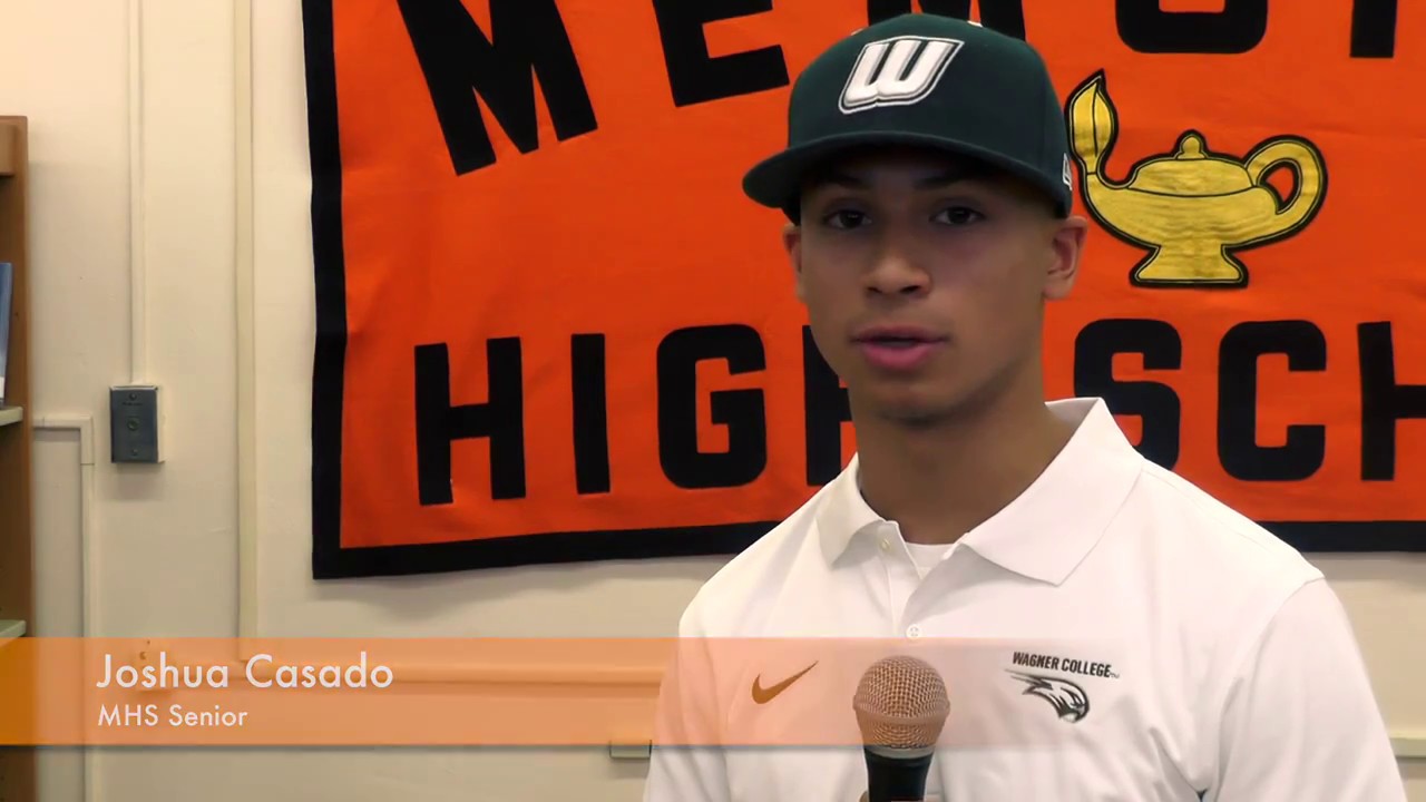 MHS Joshua Casado Wagner Signing 11-15-17 - YouTube