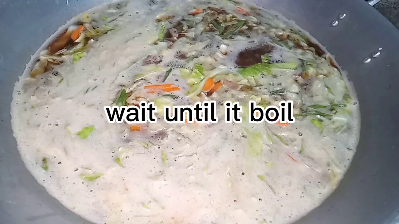 how to cook pancit bato | bicol's delicacy - YouTube