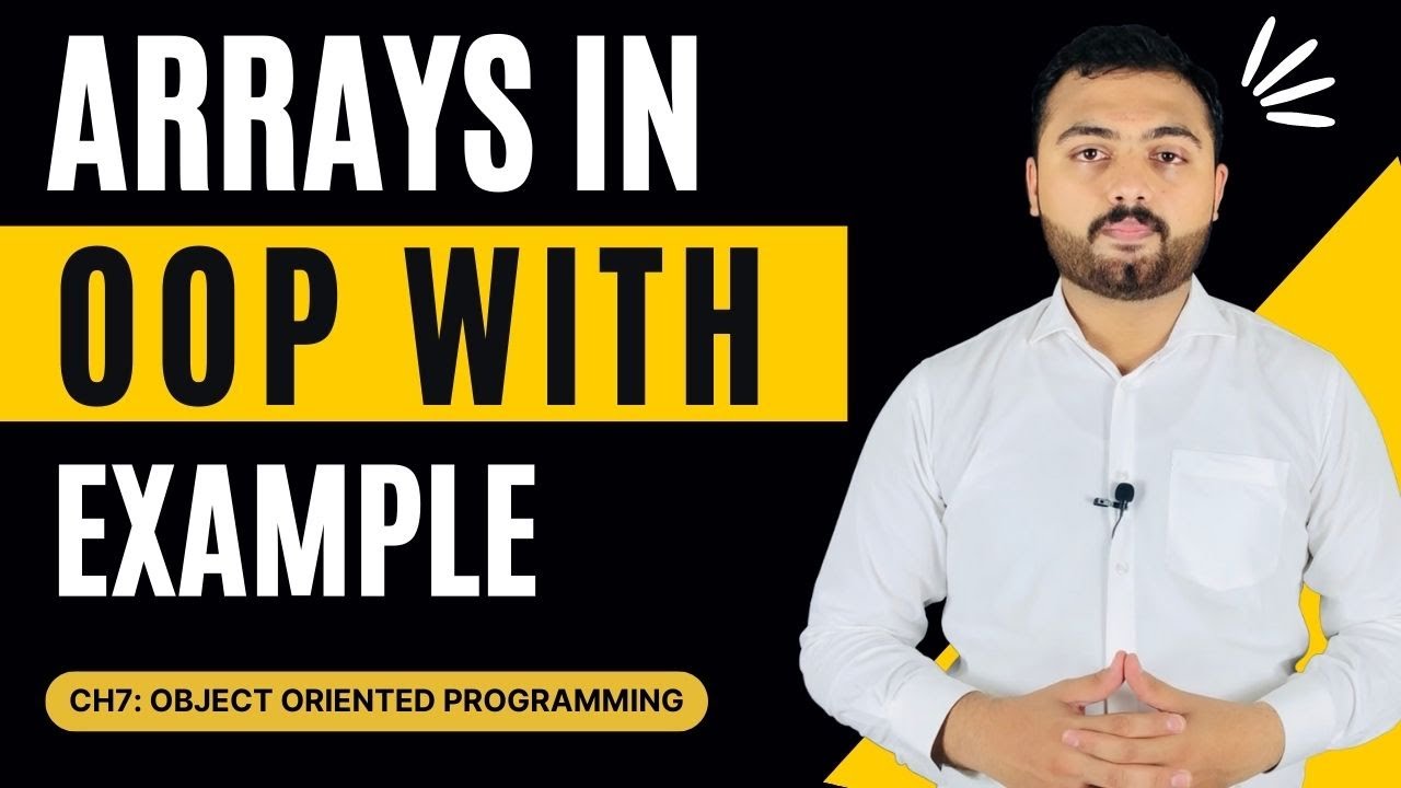 Arrays In Object Oriented Programming With Example Urdu Hindi Youtube