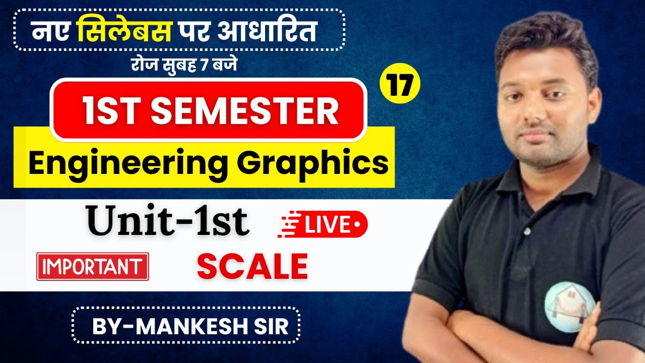 🔴 ENGINEERING Graphics || LEC-17 || SCaALE || BY-MANKESH SIR - YouTube