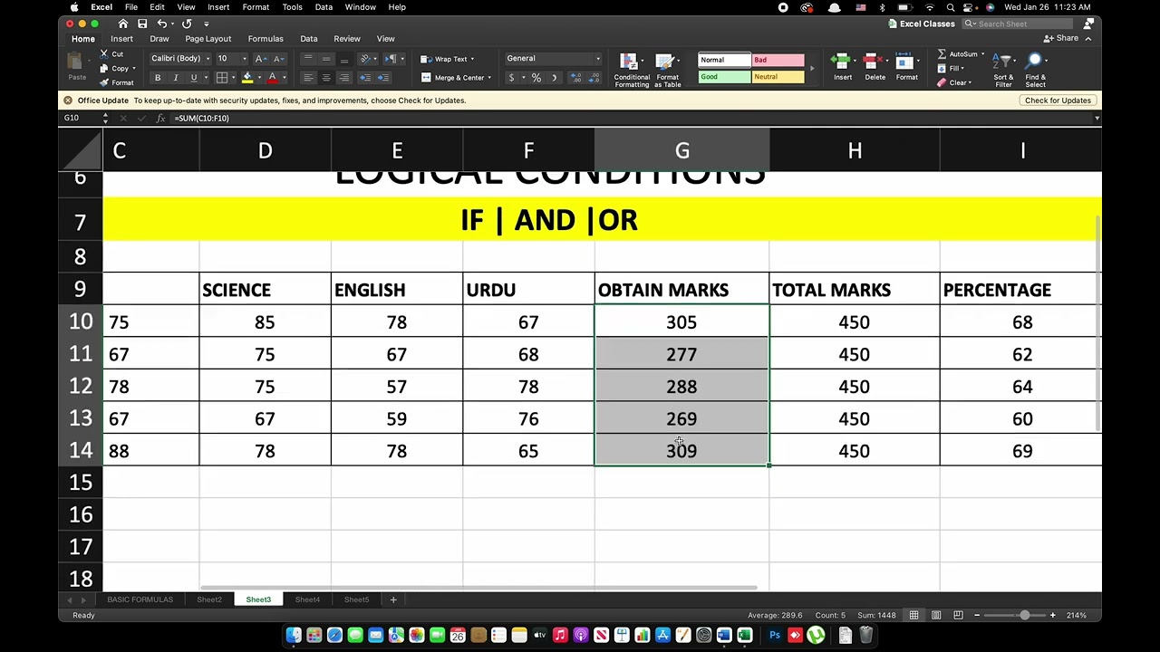 Logical Conditions In Excel Excel Tutorial For Beginners By Knowledge Logical Conditions In Excel Excel Tutorial For Beginners By Knowledge