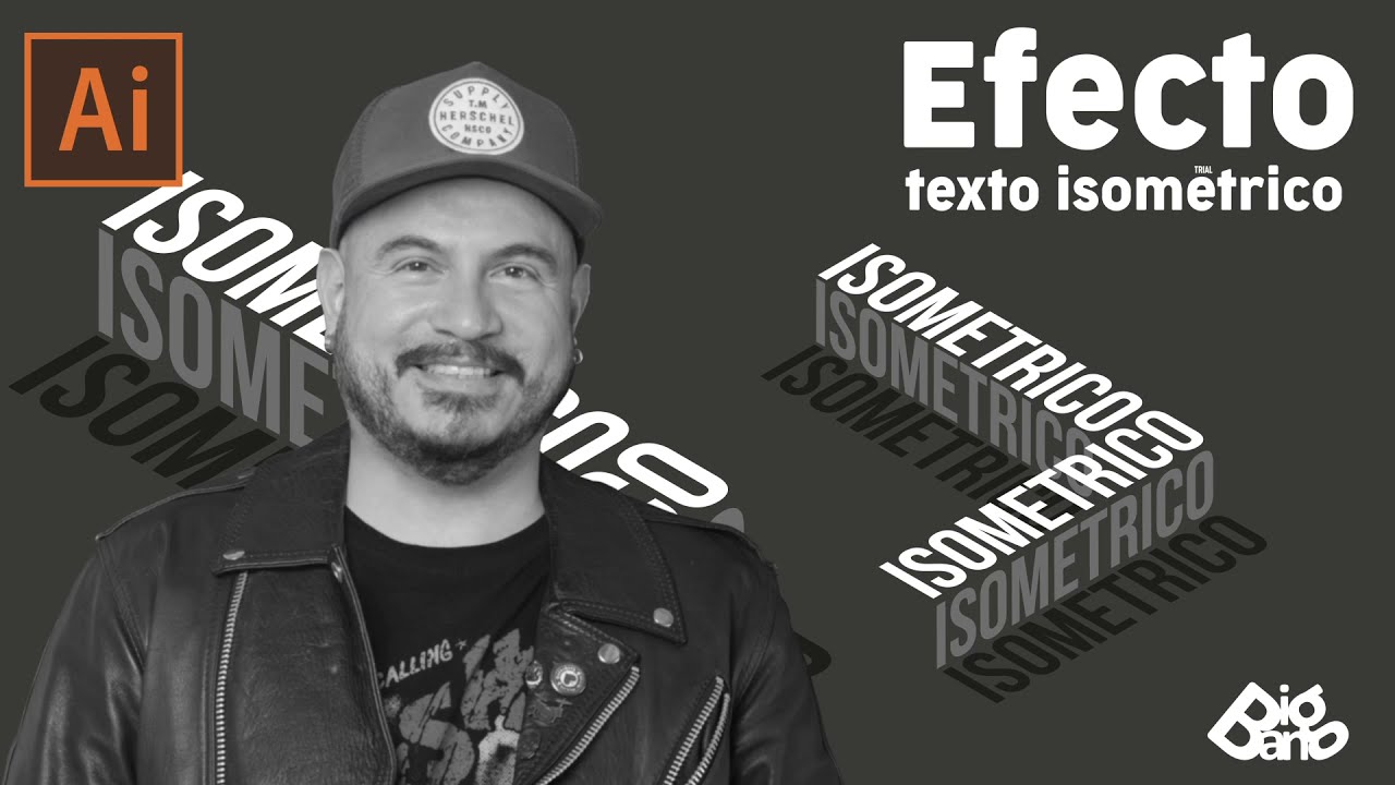 Illustrator Tutorial Texto Isométrico Efectos En Adobe Illustrator Youtube Youtube