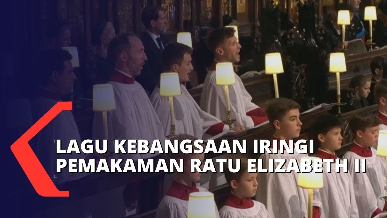 Lagu Kebangsaan Inggris Iringi Pemakaman Ratu Elizabeth II di Kapel St ...